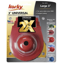 Korky Ultra 2X High Performance Universal Large 3 Inch Toilet Flapper ...