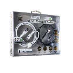 LAX Gadgets 4ft Fast Charging USB-C Cables - 2 Pack at Menards®