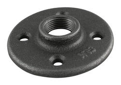 STZ Industries® 1/2" FIP Black Pipe Floor Flange at Menards®