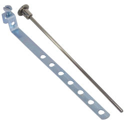 Plumb Works® Brushed Nickel Bathroom Sink Drain Lift Rod Assembly at ...