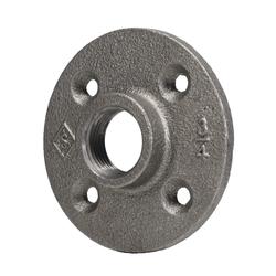 STZ Industries® 3/4" FIP Black Pipe Floor Flange at Menards®