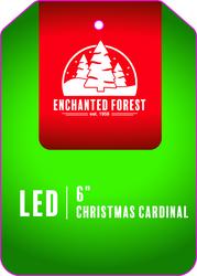 Enchanted Forest® 6" Christmas Cardinal at Menards®