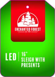 Enchanted Forest® 16" LED Sleigh & Presents at Menards®