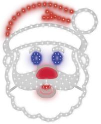 Enchanted Forest® 16" LED Singing Santa at Menards®