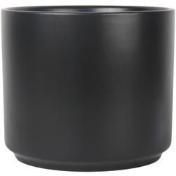 8" Black Ceramic Planter at Menards®