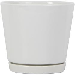6" White Ceramic Knack Planter at Menards®