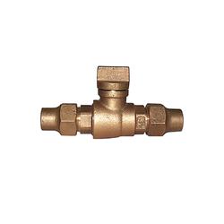 Legend™ 1" Flare Bronze Curb Stop Valve at Menards®