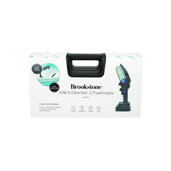 Brookstone® 21-Volt Cordless 4" Mini Chainsaw at Menards®