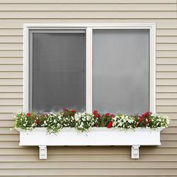 Performax™ 60"W x 60"H White Left Sliding Window with Nailing Flange at ...