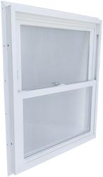 Performax™ 30"W x 36"H White Vinyl Double-Hung Window with Nailing ...
