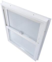 Performax™ 30"W x 36"H White Vinyl Double-Hung Window with Nailing ...