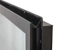 Performax™ 60"W x 36"H Black Left Sliding Window with Nailing Flange ...