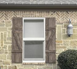 Performax™ 28-1/4"W x 66"H White Vinyl Single-Hung Replacement Window ...