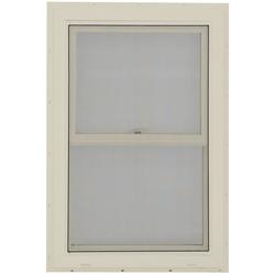 Performax™ 24"W x 36"H Tan Vinyl Double-Hung Window with Nailing Flange ...