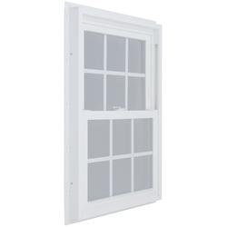 Performax™ 24"W x 36"H White Vinyl Double-Hung Window with Nailing ...