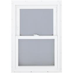 Performax™ 24"W x 36"H White Vinyl Double-Hung Window with Nailing ...