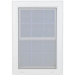 Performax™ 24"W x 36"H White Vinyl Double-Hung Window with Nailing ...