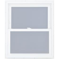 Performax™ 30"W x 36"H White Vinyl Double-Hung Window with Nailing ...