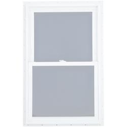 Performax™ 30"W x 48"H White Vinyl Double-Hung Window with Nailing ...