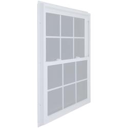 Performax™ 36"W x 48"H White Vinyl Double-Hung Window with Nailing ...