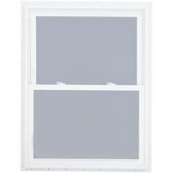 Performax™ 36"W x 48"H White Vinyl Double-Hung Window with Nailing ...
