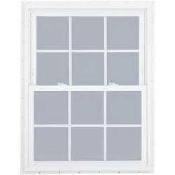 Performax™ 36"W x 48"H White Vinyl Double-Hung Window with Nailing ...