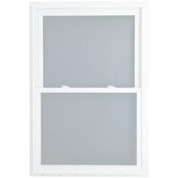 Performax™ 36"W x 54"H White Vinyl Double-Hung Window with Nailing ...
