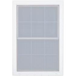 Performax™ 36"W x 54"H White Vinyl Double-Hung Window with Nailing ...