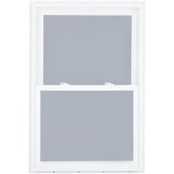 Performax™ 32"W x 48"H White Vinyl Double-Hung Window with Nailing ...