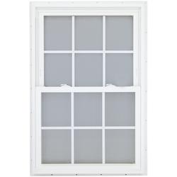 Performax™ 32"W x 48"H White Vinyl Double-Hung Window with Nailing ...