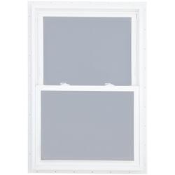 Performax™ 32"W x 48"H White Vinyl Double-Hung Window with Nailing ...