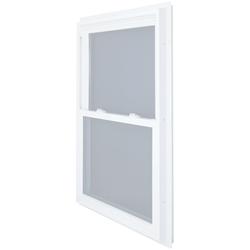 Performax™ 32"W x 48"H White Vinyl Double-Hung Window with Nailing ...