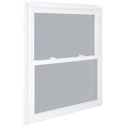 Performax™ 36"W x 42"H White Vinyl Double-Hung Window with Nailing ...