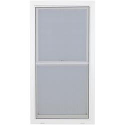 Performax™ 24-1/4"W x 46"H White Vinyl Double-Hung Replacement Window ...