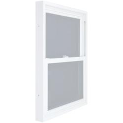 Performax™ 28-1/4"W x 38"H White Vinyl Double-Hung Replacement Window ...