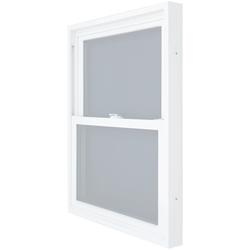 Performax™ 28-1/4"W x 38"H White Vinyl Double-Hung Replacement Window ...