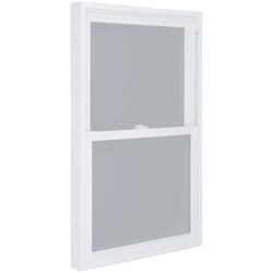 Performax™ 28-1/4"W x 46"H White Vinyl Double-Hung Replacement Window ...