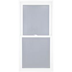 Performax™ 28-1/4"W x 58"H White Vinyl Double-Hung Replacement Window ...