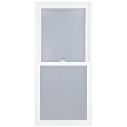 Performax™ 28-1/4"W x 62"H White Vinyl Double-Hung Replacement Window ...