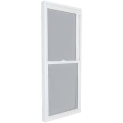 Performax™ 28-1/4"W x 66"H White Vinyl Double-Hung Replacement Window ...