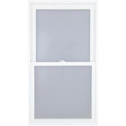 Performax™ 30-1/4"W x 54"H White Vinyl Double-Hung Replacement Window ...