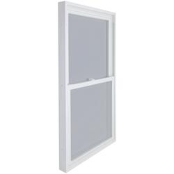 Performax™ 30-1/4"W x 54"H White Vinyl Double-Hung Replacement Window ...