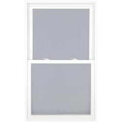 Performax™ 32-1/4"W x 54"H White Vinyl Double-Hung Replacement Window ...