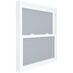 Performax™ 36-1/4"W x 38"H White Vinyl Double-Hung Replacement Window ...