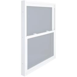 Performax™ 36-1/4"W x 46"H White Vinyl Double-Hung Replacement Window ...