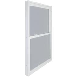 Performax™ 36-1/4"W x 54"H White Vinyl Double-Hung Replacement Window ...