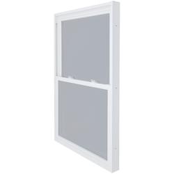 Performax™ 36-1/4"W x 54"H White Vinyl Double-Hung Replacement Window ...