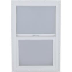 Performax™ 24"W x 36"H White Vinyl Single-Hung Window with Nailing ...