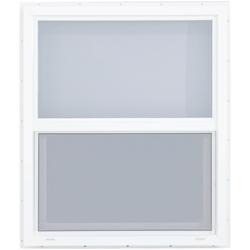 Performax™ 30"W x 36"H White Vinyl Single-Hung Window with Nailing ...