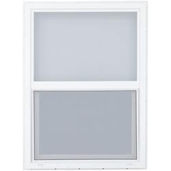 Performax™ 30"W x 42"H White Vinyl Single-Hung Window with Nailing ...